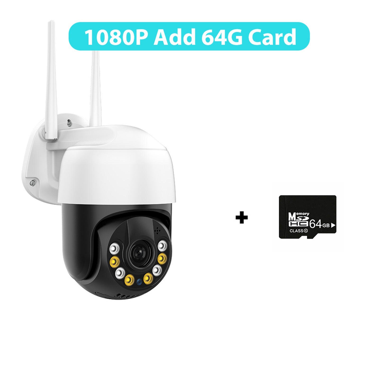 Security camera， 8MP 4K HD IP Camera Outdoor Wireless PTZ Camera AI Auto Tracking Security CCTV ...