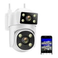 Security camera， 8MP 4K IP Camera Dual Lens AI Tracking 5G Security ...