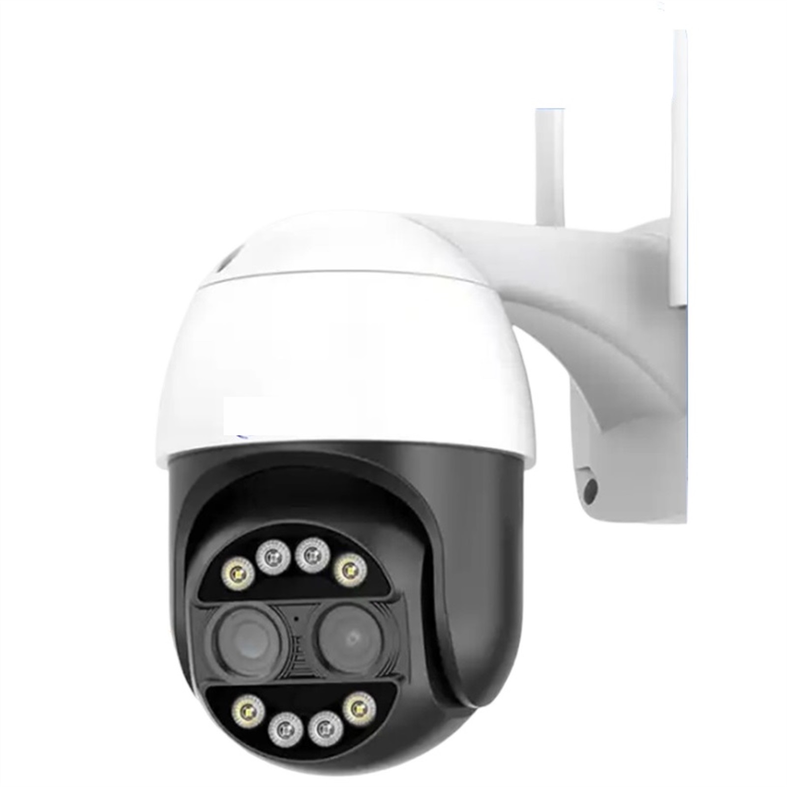 Security camera， 8MP 4K PTZ Camera Outdoor Dual Lens 8X Zoom CCTV ...
