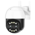 Security camera， 8MP 4K PTZ IP Camera 8x Hybrid Zoom 2.8+12mm Dual Lens ...