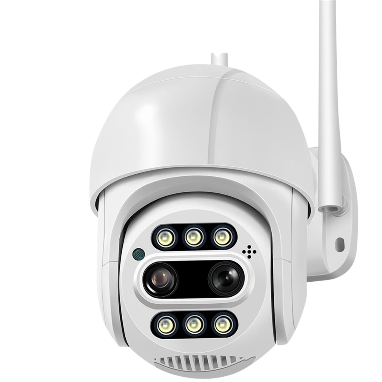 Security camera， 8MP 4K PTZ IP Camera 8x Zoom Dual-Lens Human Detect ...