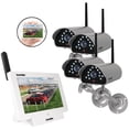 SecurityMan DIGILCDNDVR4 4-channel App-based Wireless Security System ...