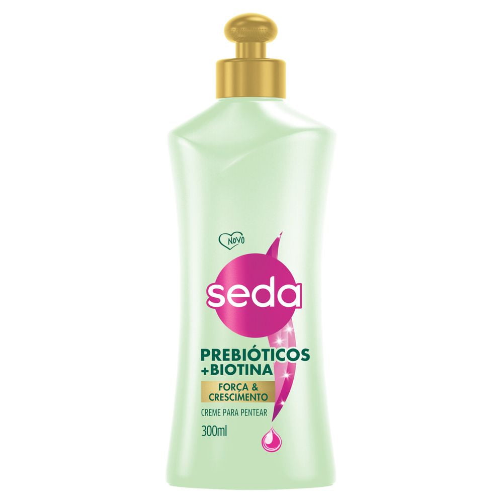 Seda - Linha Prebioticos + Biotina - Creme para Pentear 300 Ml ...