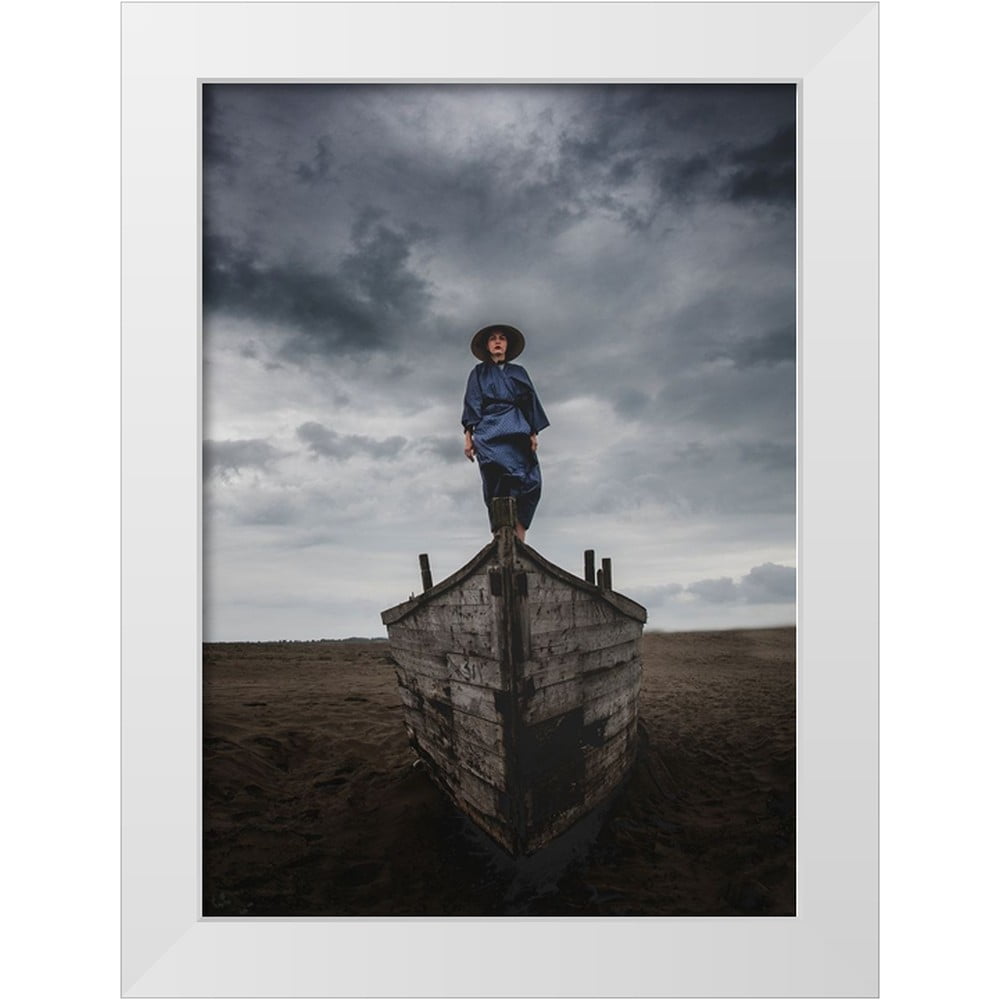 Sedaghi, Hooman 11x14 White Modern Wood Framed Museum Art Print Titled ...