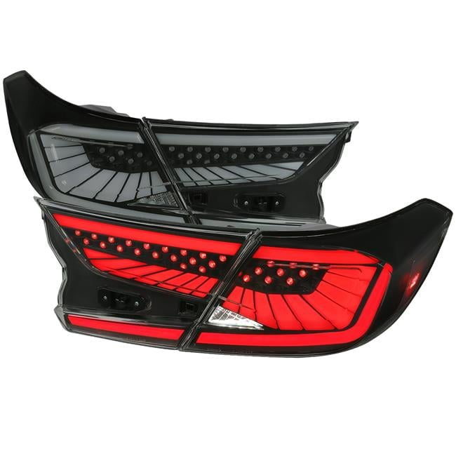 Sedan LED Tail Lights with White LED Sequential Signal-Breathing Light ...