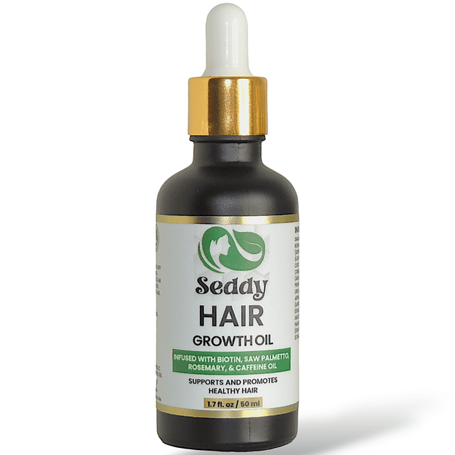Seddy Hair Growth Oil - Caffeine & Rosemary Oil for Hair Growth - All ...