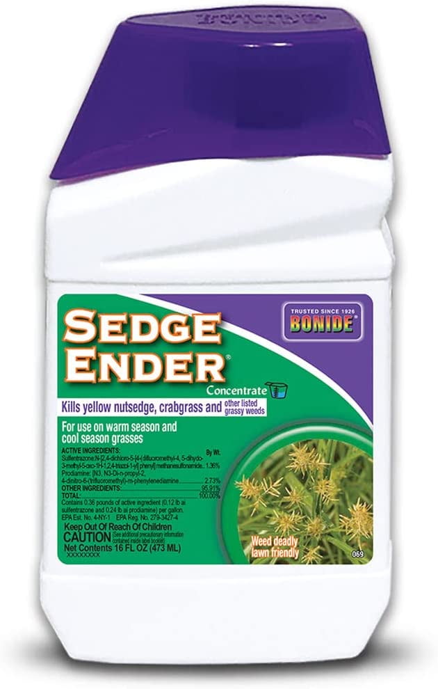 Sedge Ender, 16 oz Concentrated Weed Killer For Outdoors, Fast-Acting ...