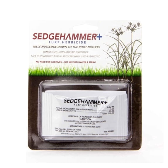 Gowan SedgeHammer+Plus Turf Herbicide, Controls Nutsedge and Broadleaf ...