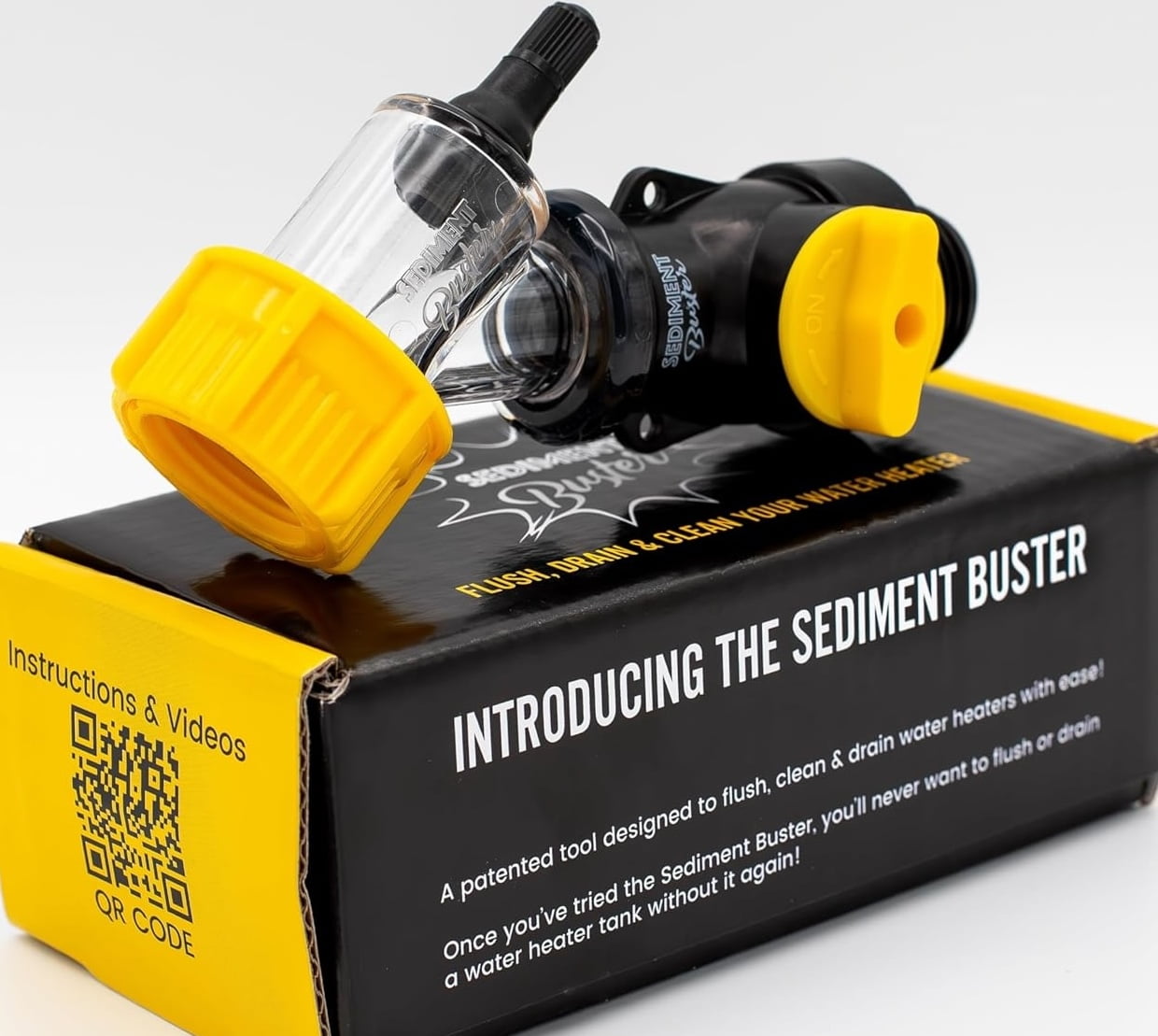 Sediment Buster - Tank Descaler Kit, Cleaning, Draining Tool for ...