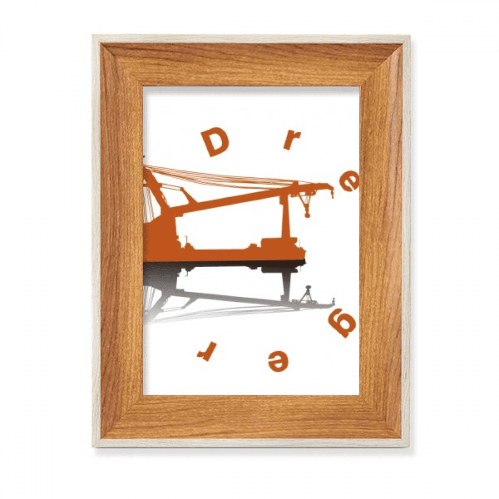 Sediment Dredger Works Desktop Wooden Photo Frame Display Picture Art ...