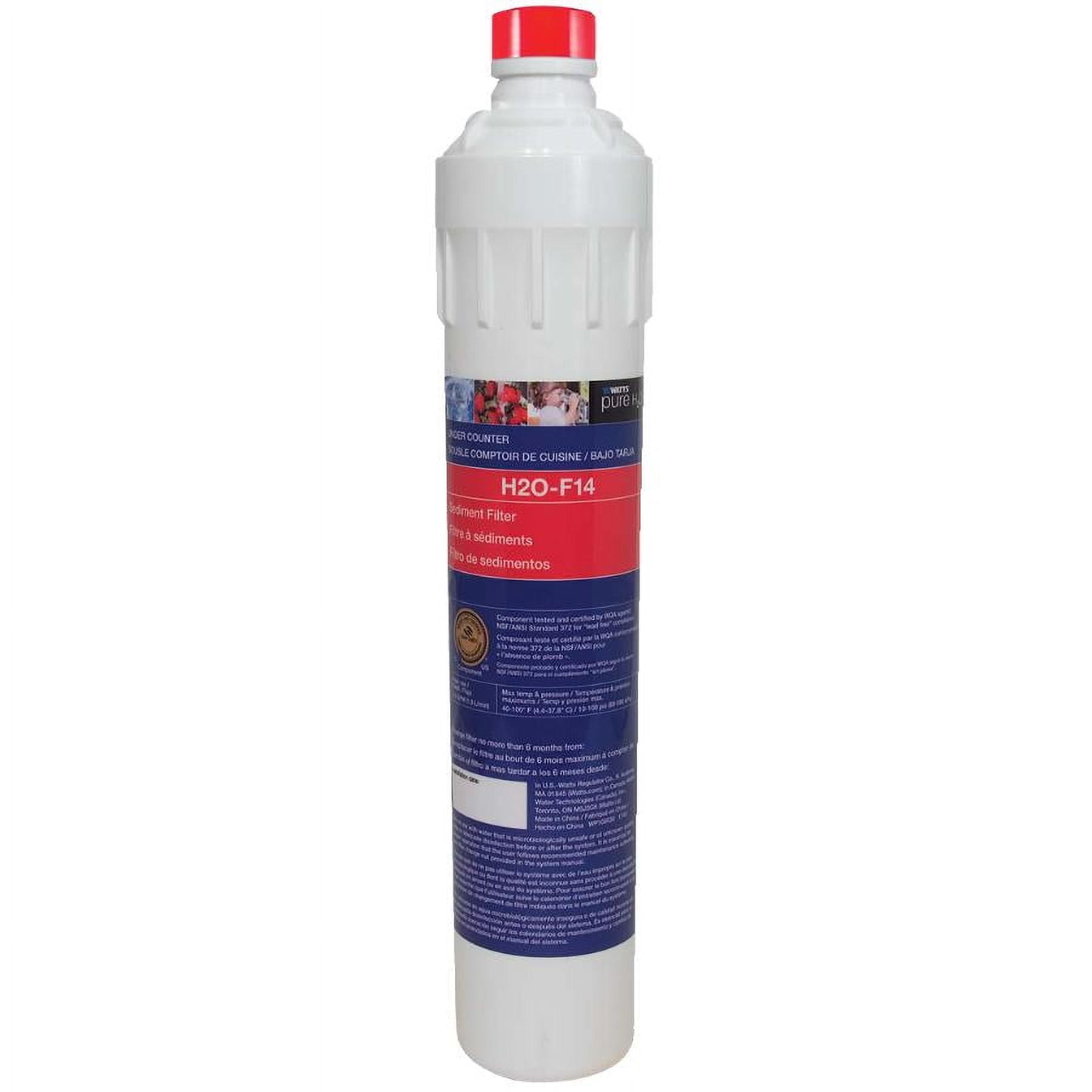 Sediment Filter Cartridge for Pure H20 Systems - 5 Micron - Walmart.com