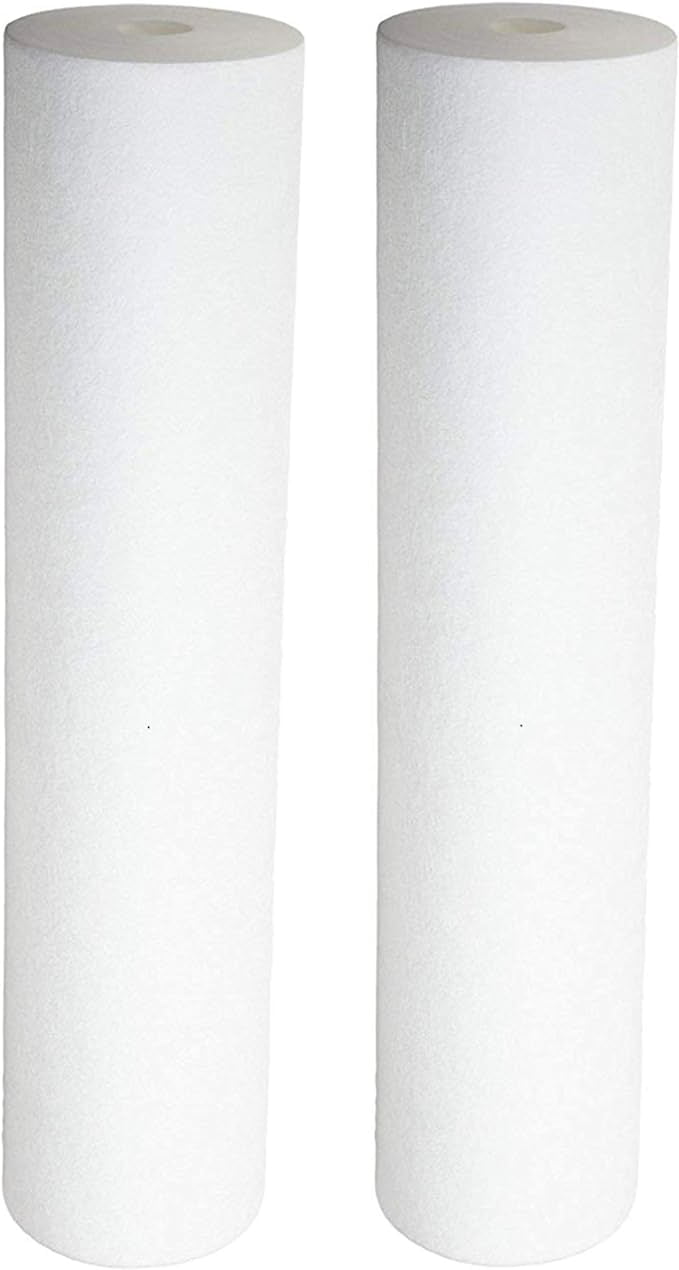 Sediment Filter - Dual Gradient Density 25/1 Micron 20" x 4.5" 2 Pack ...