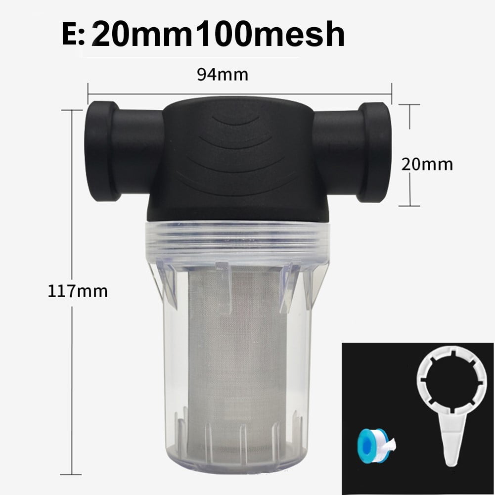 Sediment Filter with Stainless Steel Screen for Garden Hose Pressure ...