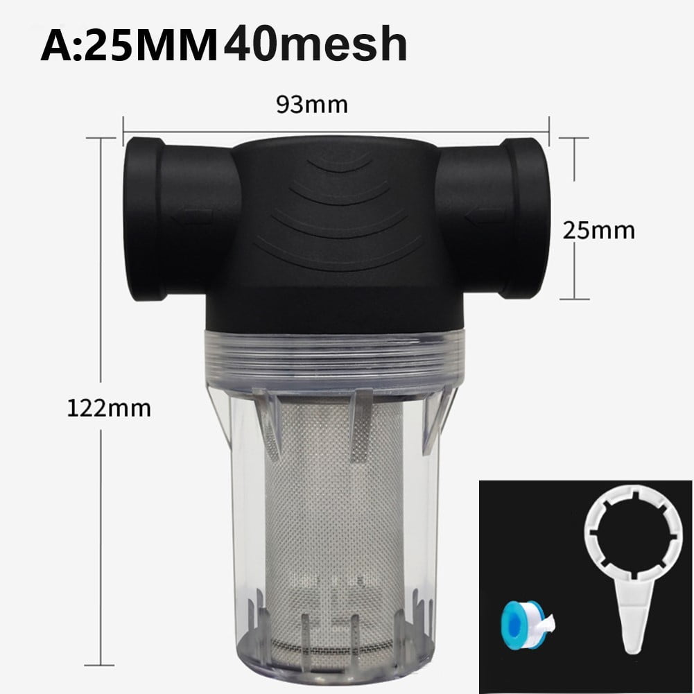 Sediment Filter with Stainless Steel Screen for Garden Hose Pressure ...