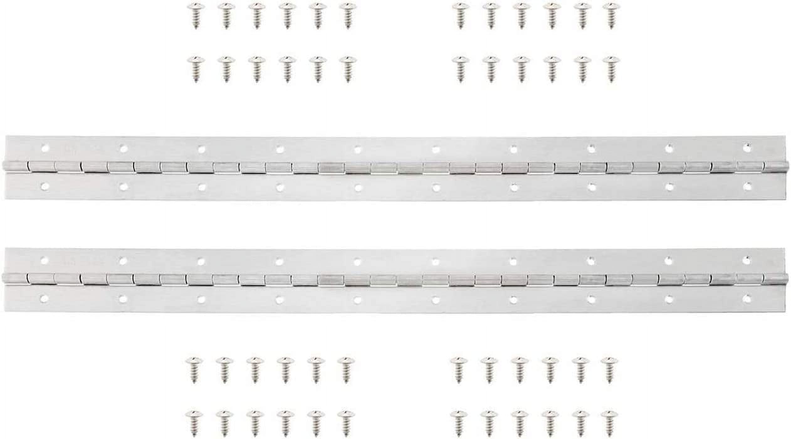 Sedmoon Continuous Piano Hinge Heavy Duty 304 Stainless Steel ...