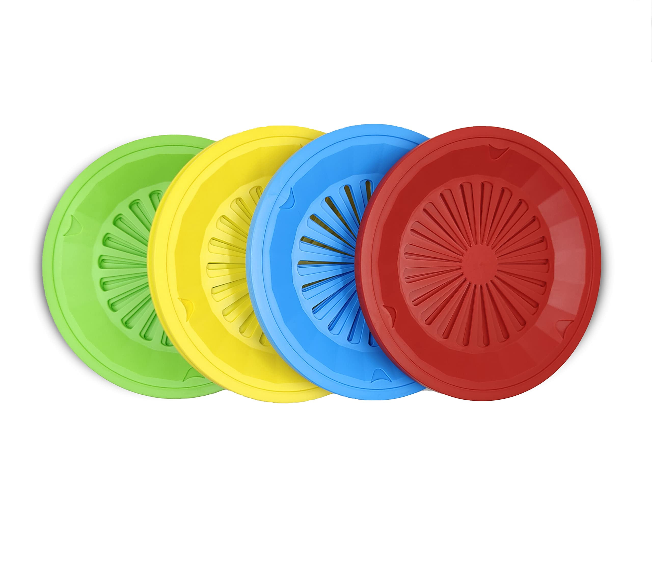Sedmoon Paper Plate Holders MMF7 24 Pack 10" Heavy Duty Plastic Paper ...
