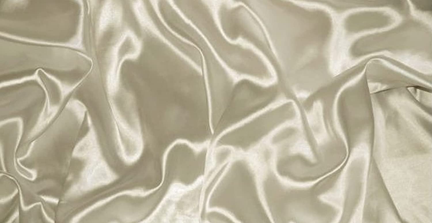 Sedona Designz Bridal Wedding Satin Charmeuse Fabric - 60" Wide ...