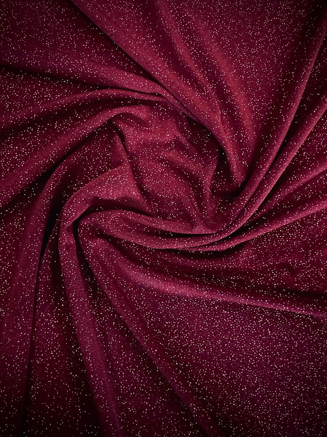 Sedona Designz Glitter ITY Fabric - 95% Polyester 5% Spandex ...