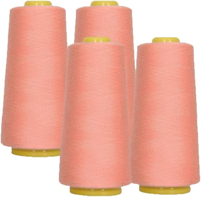 Sedona Designz, Inc. All Purpose Sewing Thread - 100% Polyester - 4 PACK of 6000 Yard Each ...