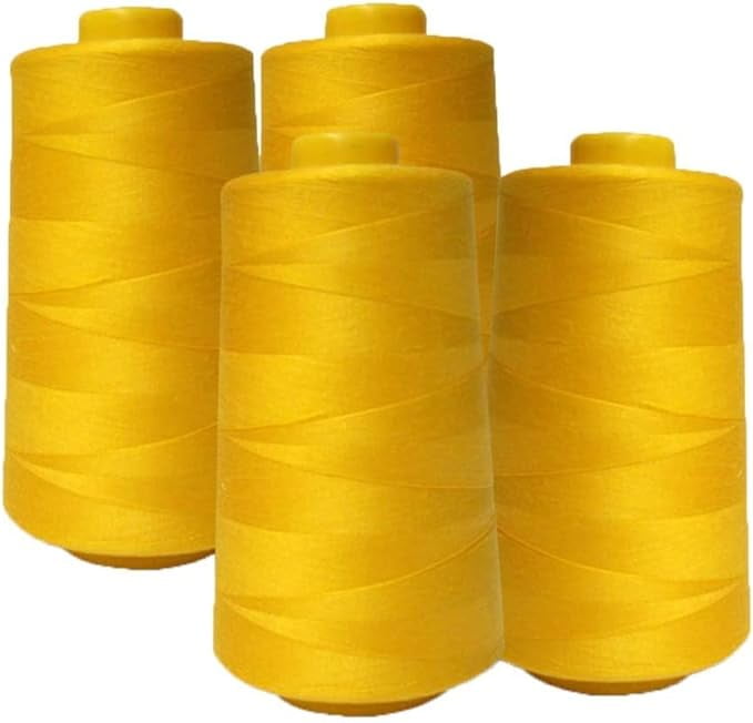 Sedona Designz, Inc. All Purpose Sewing Thread - 100% Polyester - 4 PACK of 6000 Yard Each ...