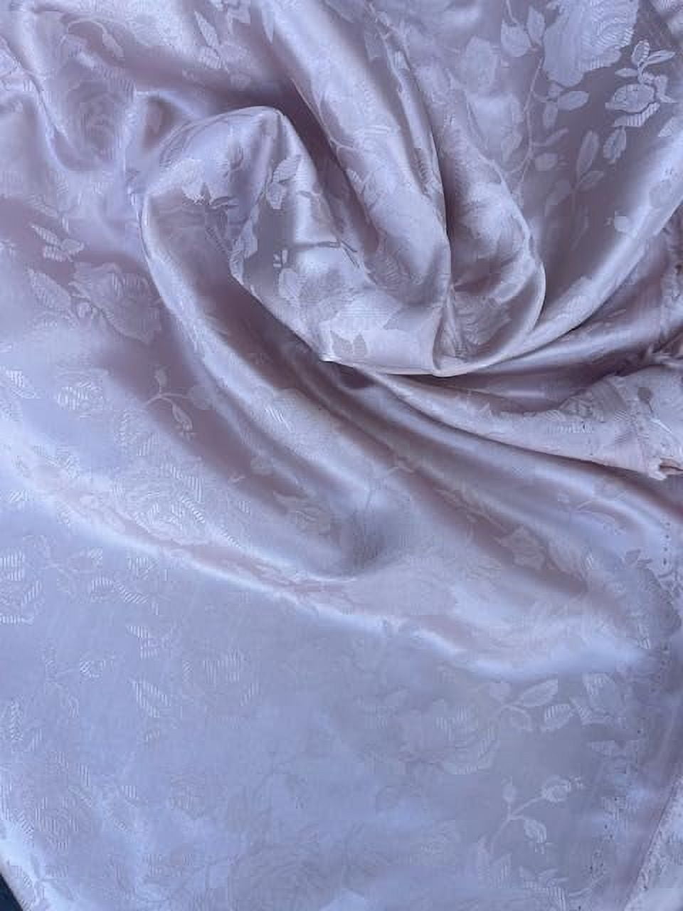 Sedona Designz, Inc. Satin Jacquard Rose Brocade Fabric by The Yard ...
