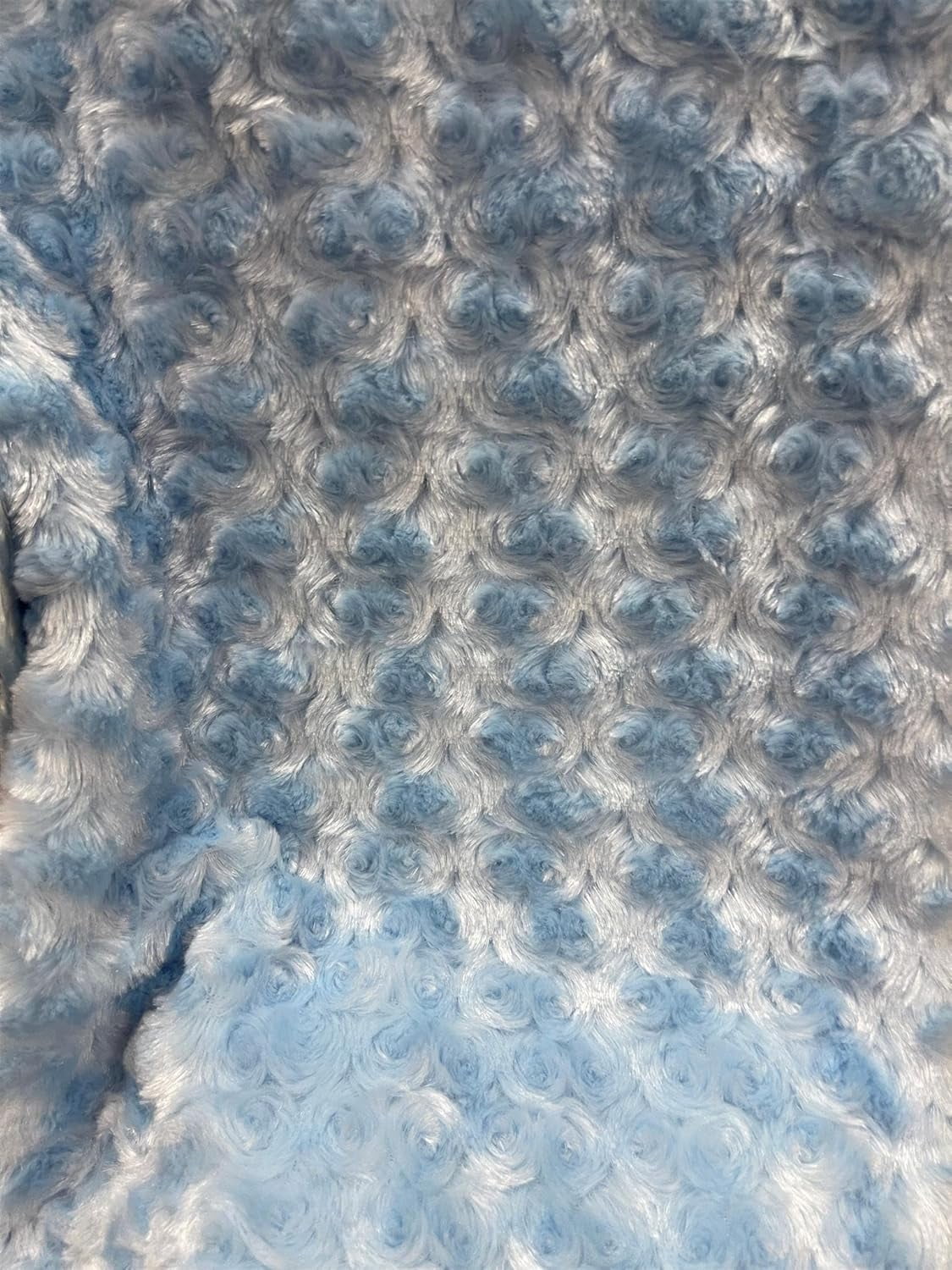 Sedona Designz Rose Faux Fur Fabric - Soft Plush Material, DIY Sewing ...