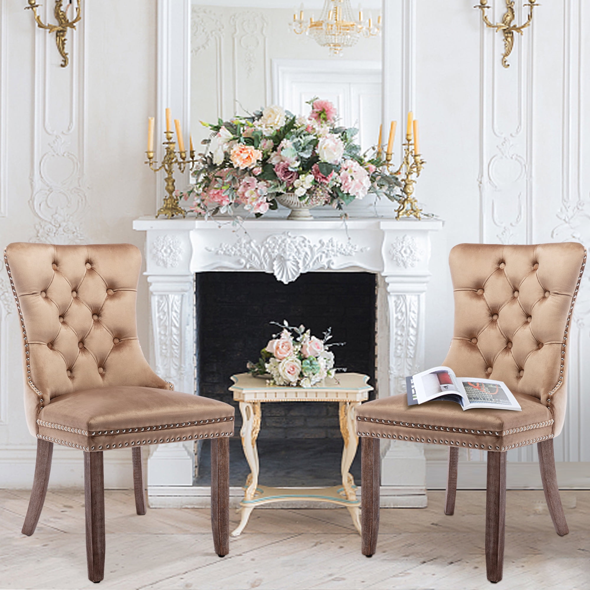 Sedona House Set Of 6 Dining Chairs Modern High End Solid Wood