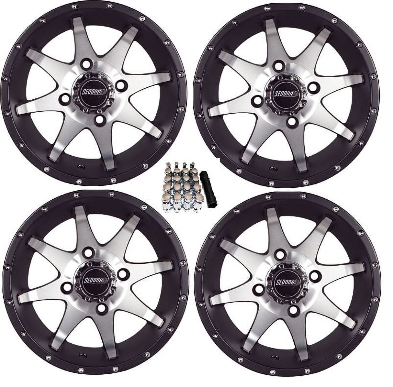 Sedona Storm UTV Wheels/Rims 12" Kawasaki Mule Pro FXT - Walmart.com