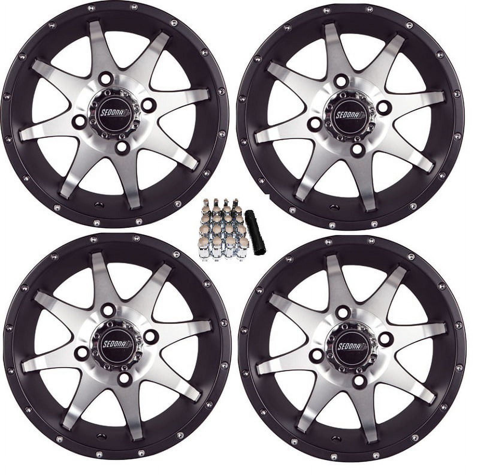 Sedona Storm UTV Wheels/Rims 14" Yamaha Viking Wolverine YXZ1000R ...