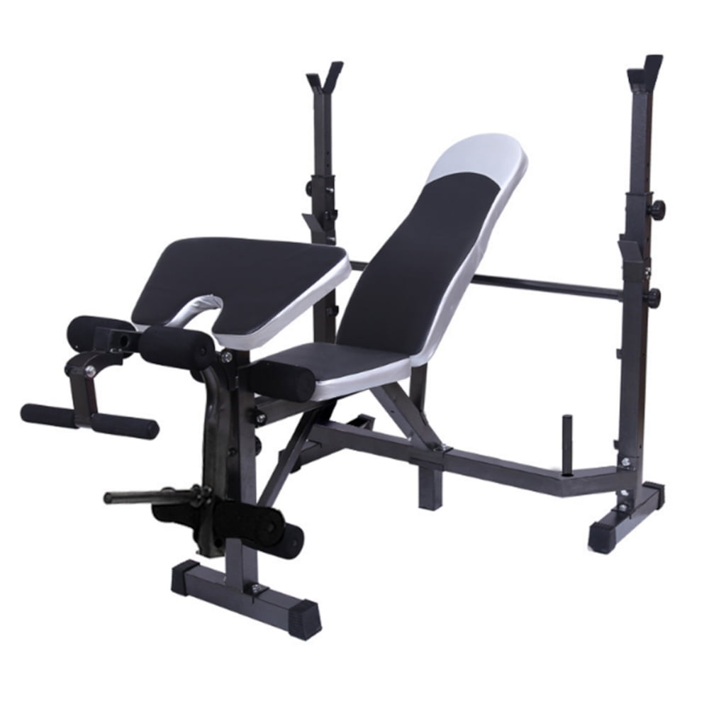 Sedroc Adjustable Weight Lifting Bench Press with Leg Extension and ...