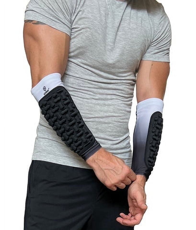 Sedroc Padded Arm Guards Forearm Protectors Ultra Thin Compression ...