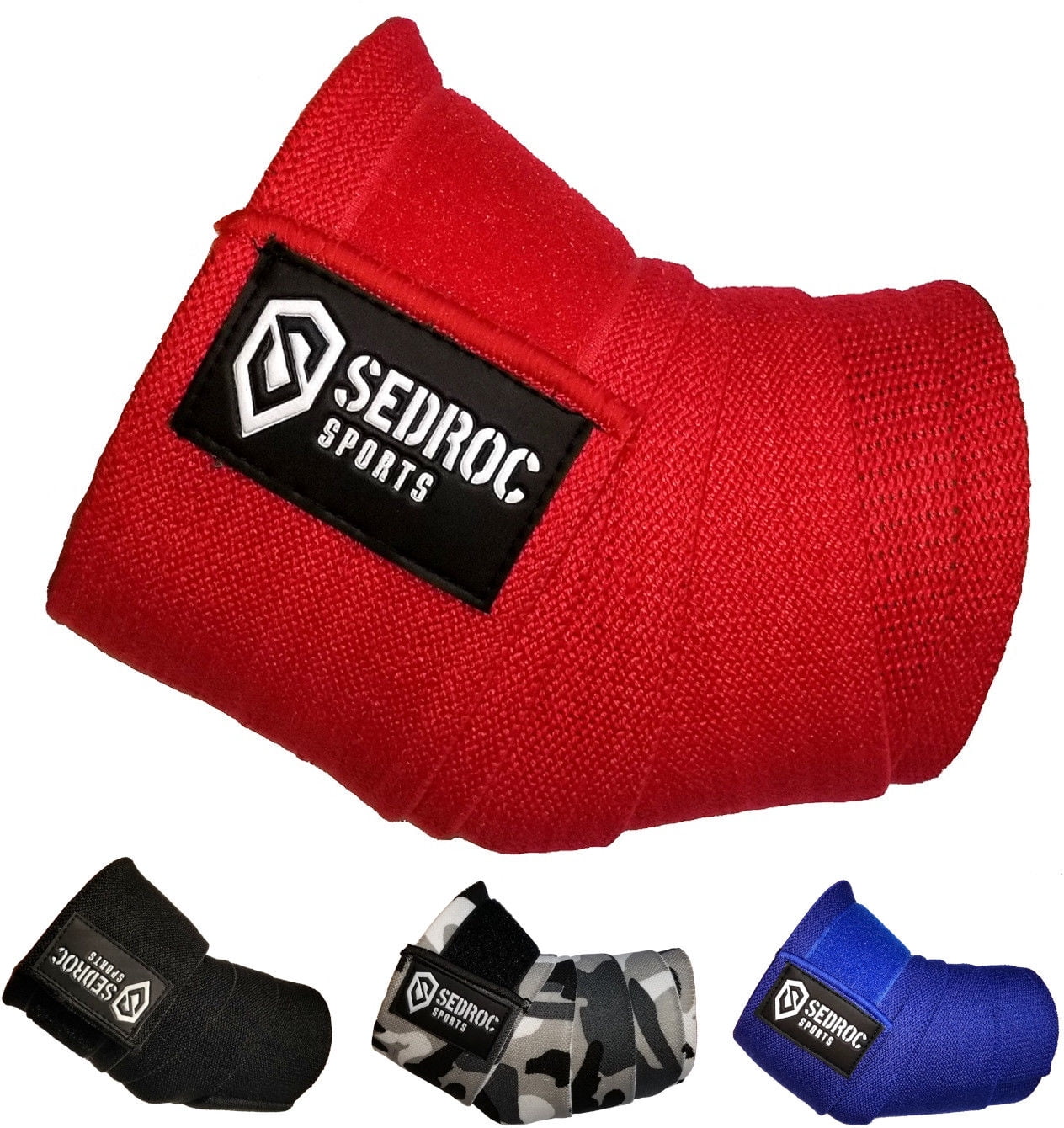 Sedroc Sports Weight Lifting Elbow Support Wraps Powerlifting Gym ...