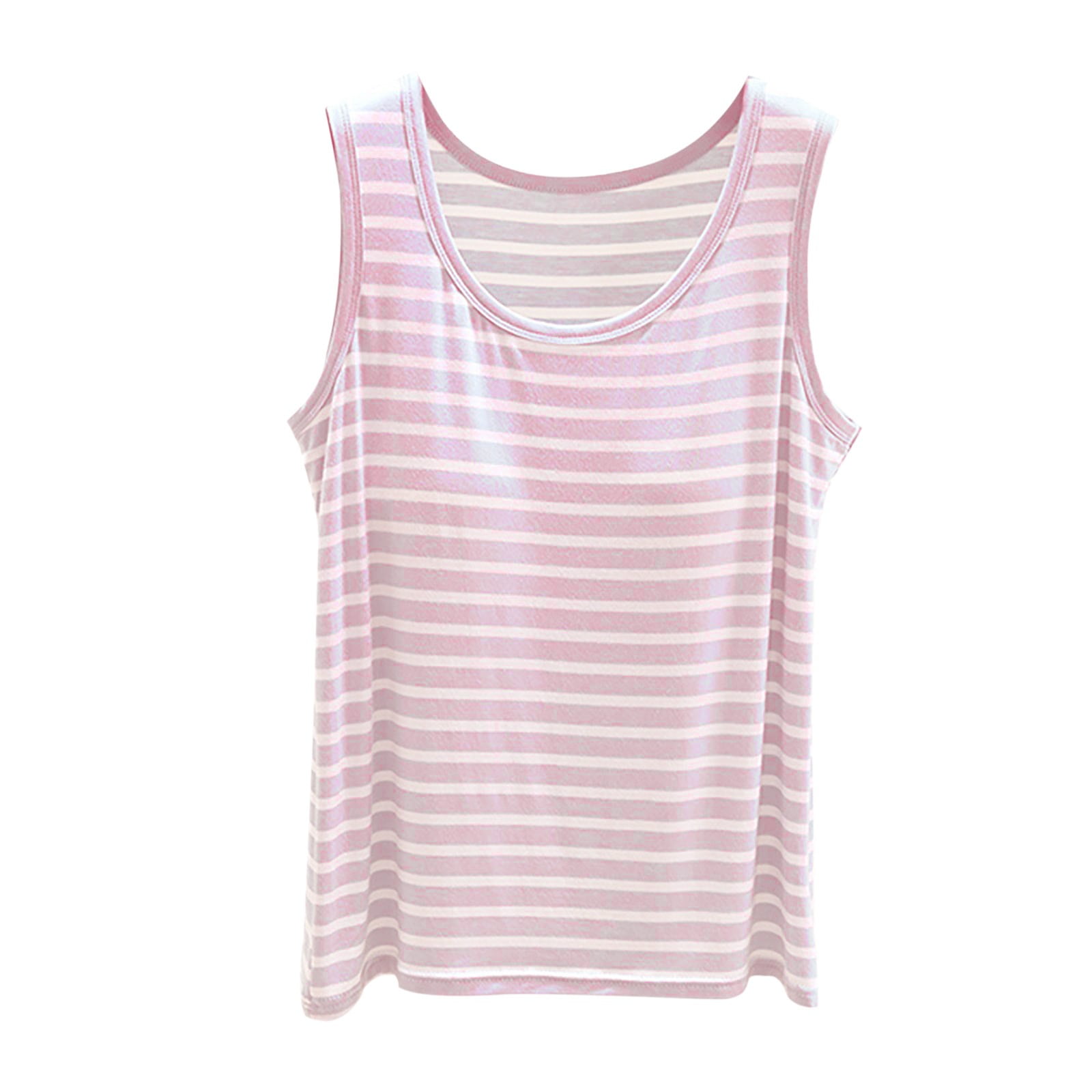 Seductiva Cami Tank Tops for Women Y2K Sleeveless Striped Spaghetti ...