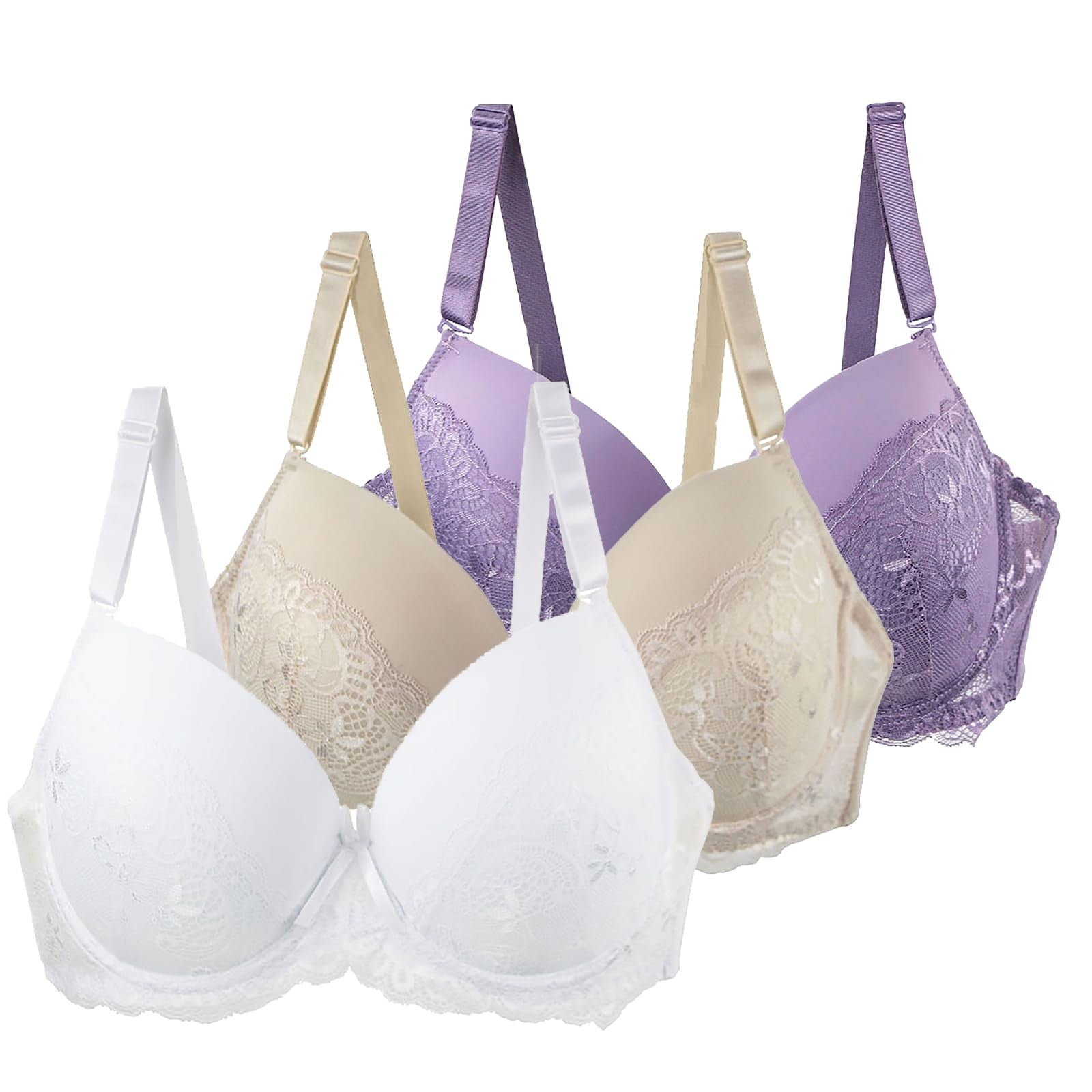 Seductiva Clearance Full Coverage Bras for Women Bag 3 Women's Bra ...