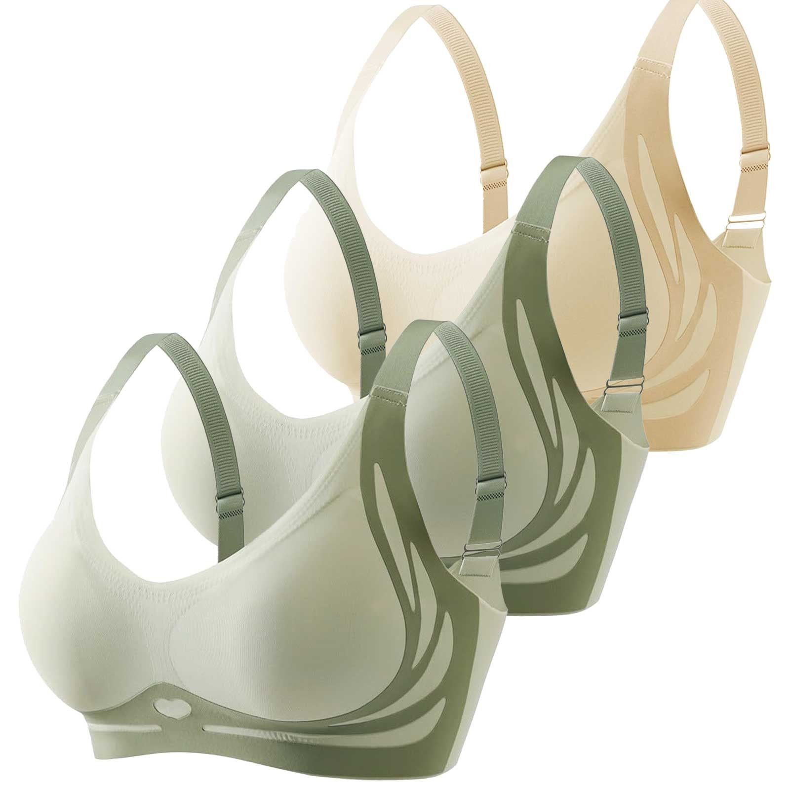 Seductiva Women's Smooth Cotton T-Shirt Bra Smoothing Bra Anti Sagging ...