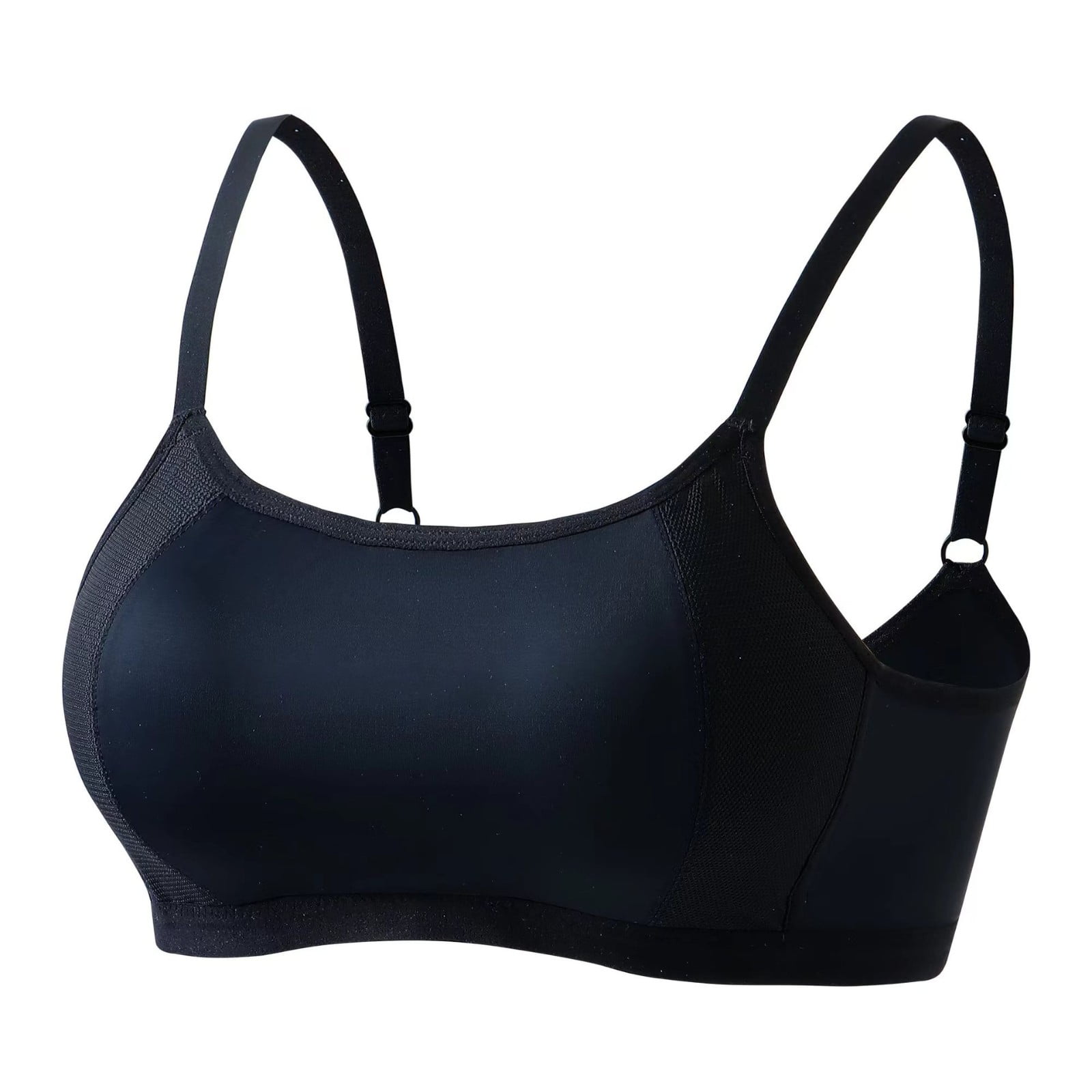 Seductiva Womens Sports Bras Breathable Cotton Skin Friendly Cotton ...