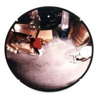 See All Half-Dome Convex Security Mirror, Half-Dome, 18" Diameter, Each ...