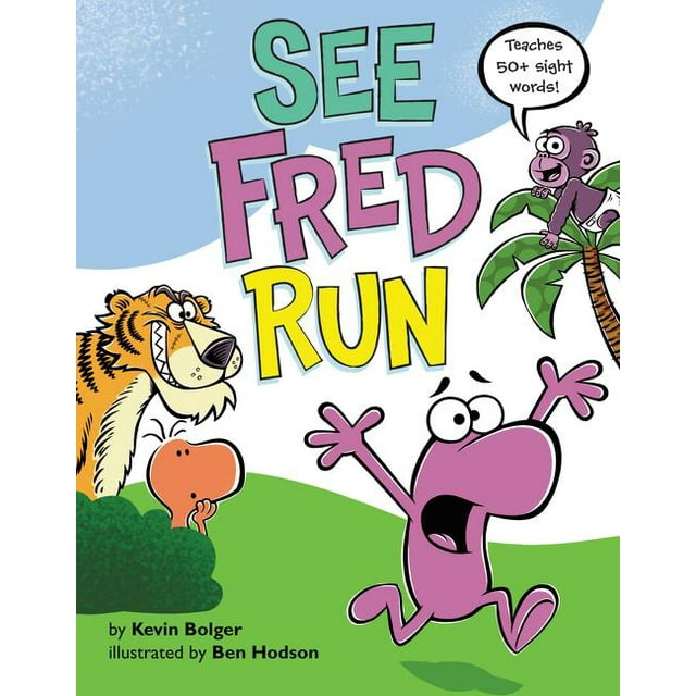 See Fred Run: Teaches 50+ Sight Words!, (Hardcover) - Walmart.com