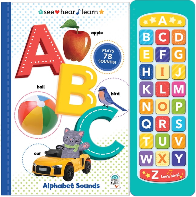 See Hear Learn ABC (See Hear Learn), (Board Book) - Walmart.com