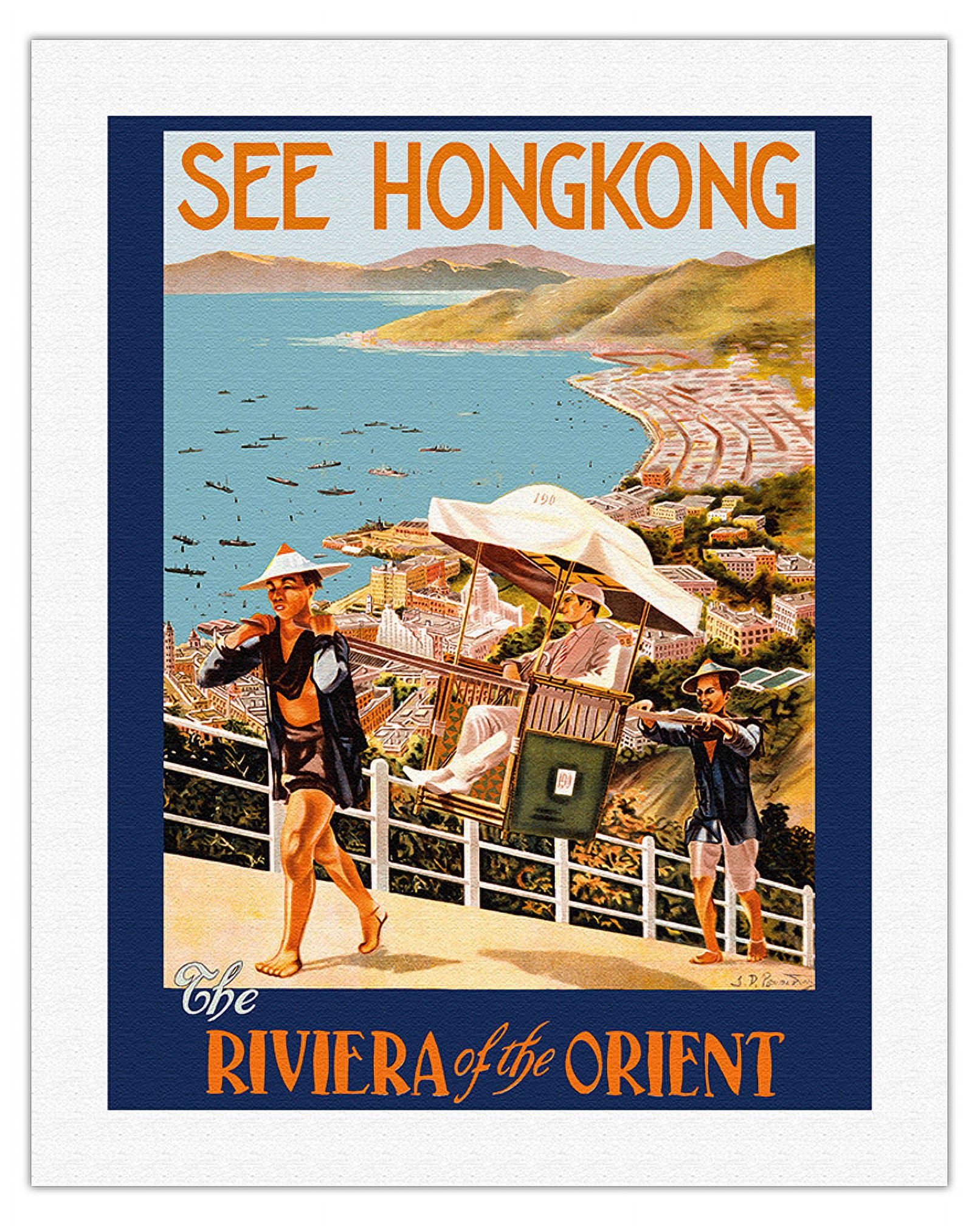 See Hong Kong - The Riviera of the Orient - China - Sedan (Jianyu ...