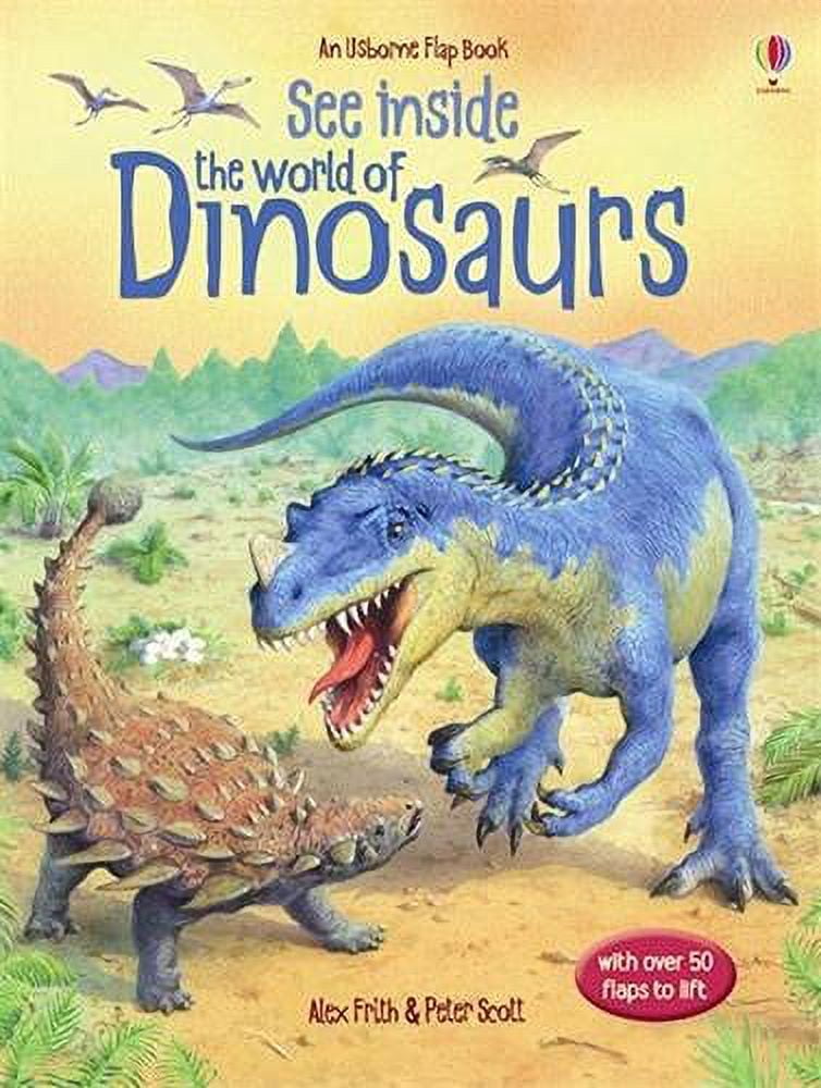 Pre-Owned See Inside: The World of Dinosaurs Usborne Flap Books : 1 ...