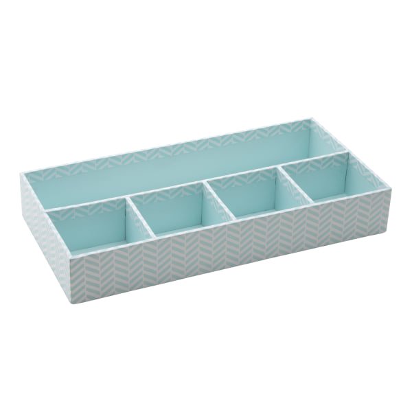 See Jane Work® Blue Tile Divided Desk Tray - Walmart.com