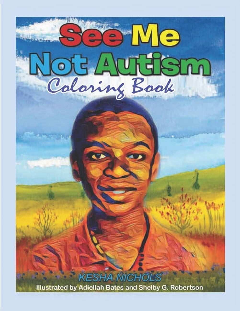 See Me Not Autism Coloring Book (Paperback) - Walmart.com