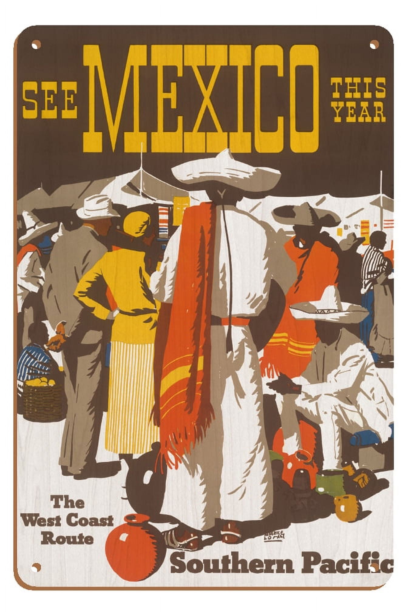 See Mexico This Year - Southern Pacific Railroad - The West Coast Route ...