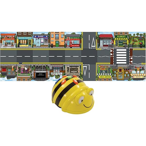 See & Say Bee-Bot Robotics with Busystreet Activity Floor Mat Set ...