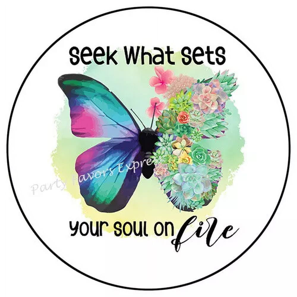 DOPASTICKER See What Sets Your Soul On Fire Stickers Favors Phone Decal ...
