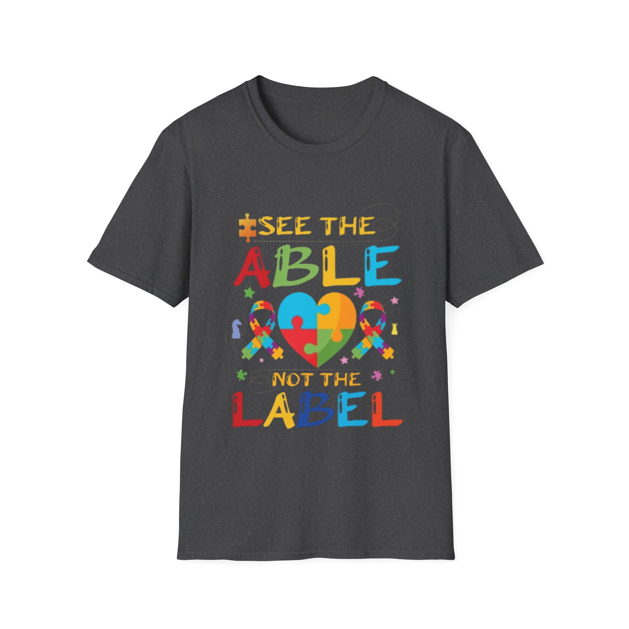 See The Able Not The Label Autism Awareness Graphic - Walmart.com