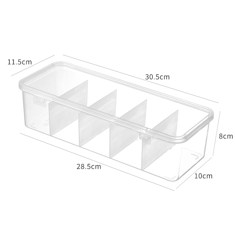 See-Through Charge Cable Organizer Box Data Cable Management Box USB ...