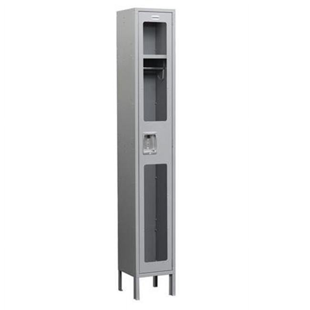 See-Through Metal Locker - Gray - Walmart.com