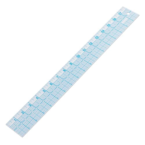 See-Thru Accurate Positioning and Marking Sewing Clear Ruler 2 x 18 ...